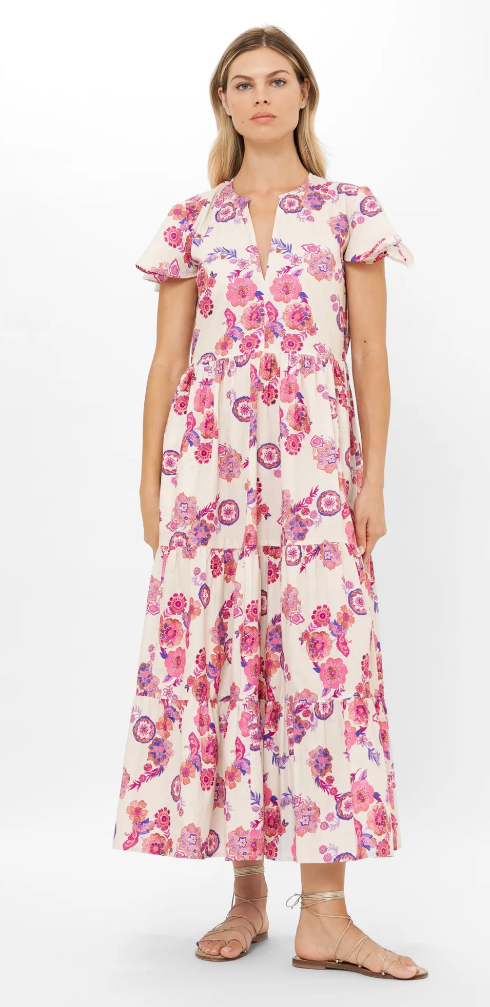 Painted Florals Maxi Dress – Lady & Tucker Home Fashion Boutique